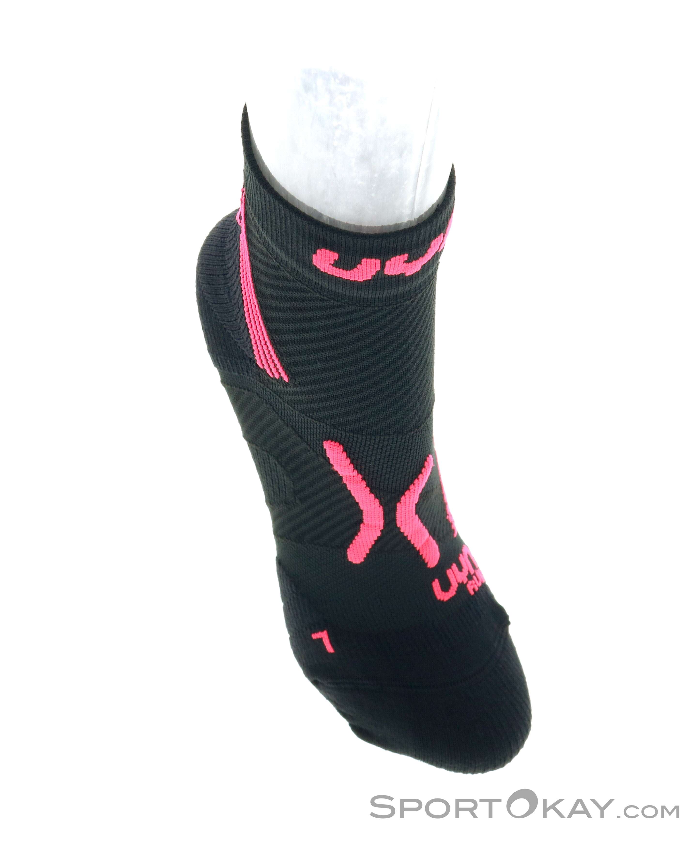 Art Socks UYN Run Trail One Socks Women - Black/Grey Uyn Women's Run ...