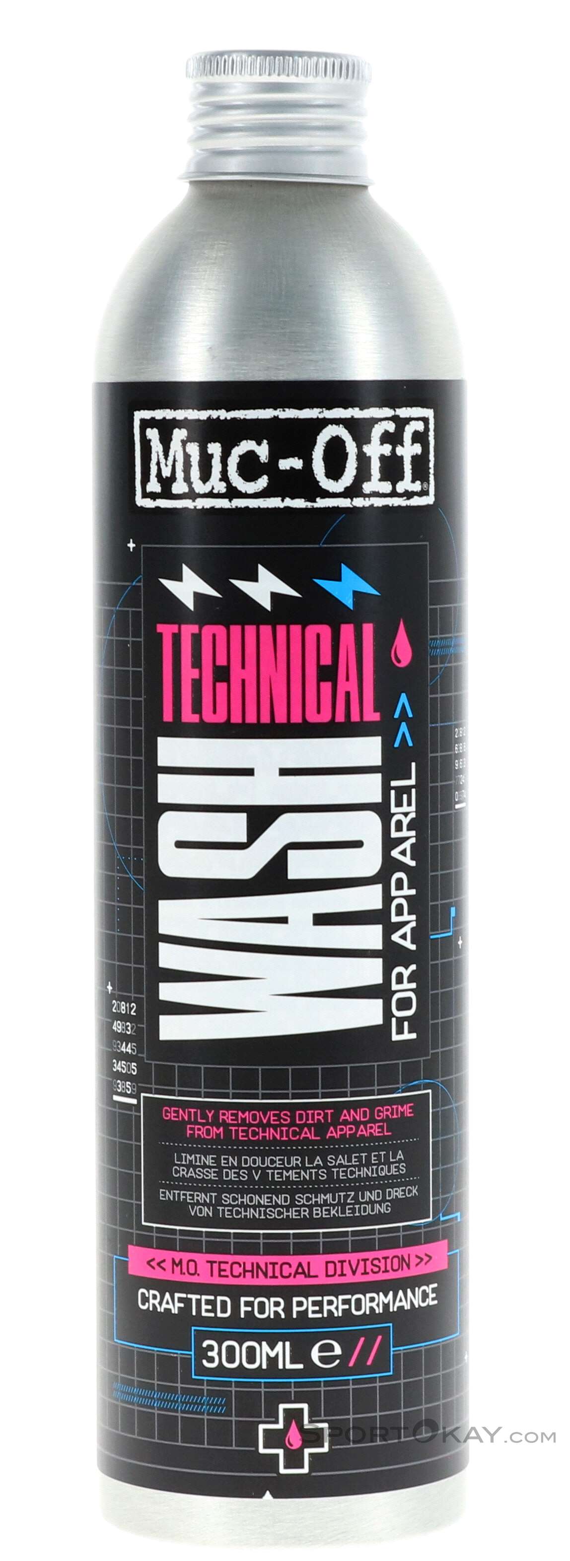 Muc Off Technical Wash Apparel 300ml Spezialwaschmittel - Waschmittel ...