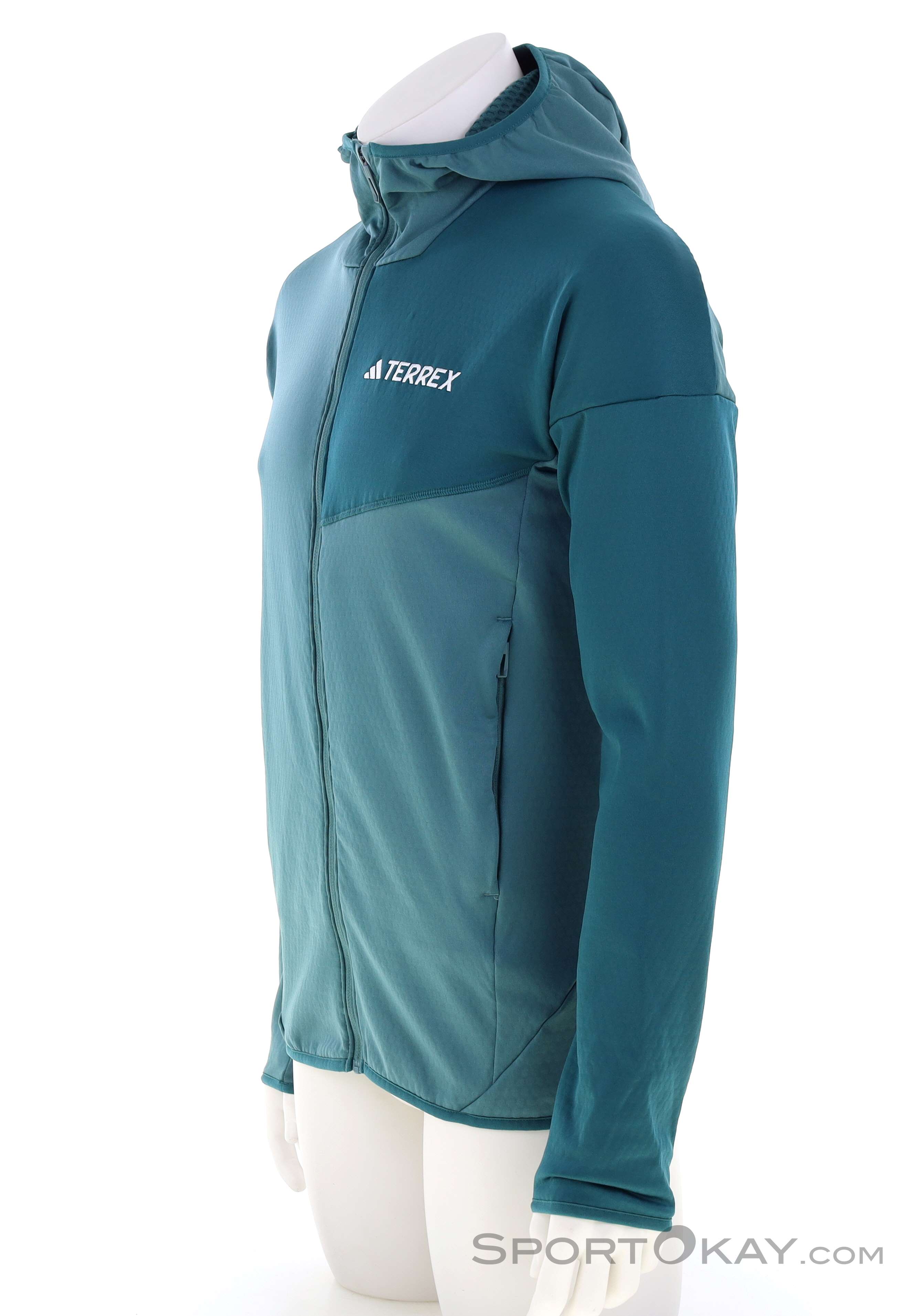 adidas Terrex XPR LT FL H J Heren Fleecejack - Jassen - Outdoorkleding ...