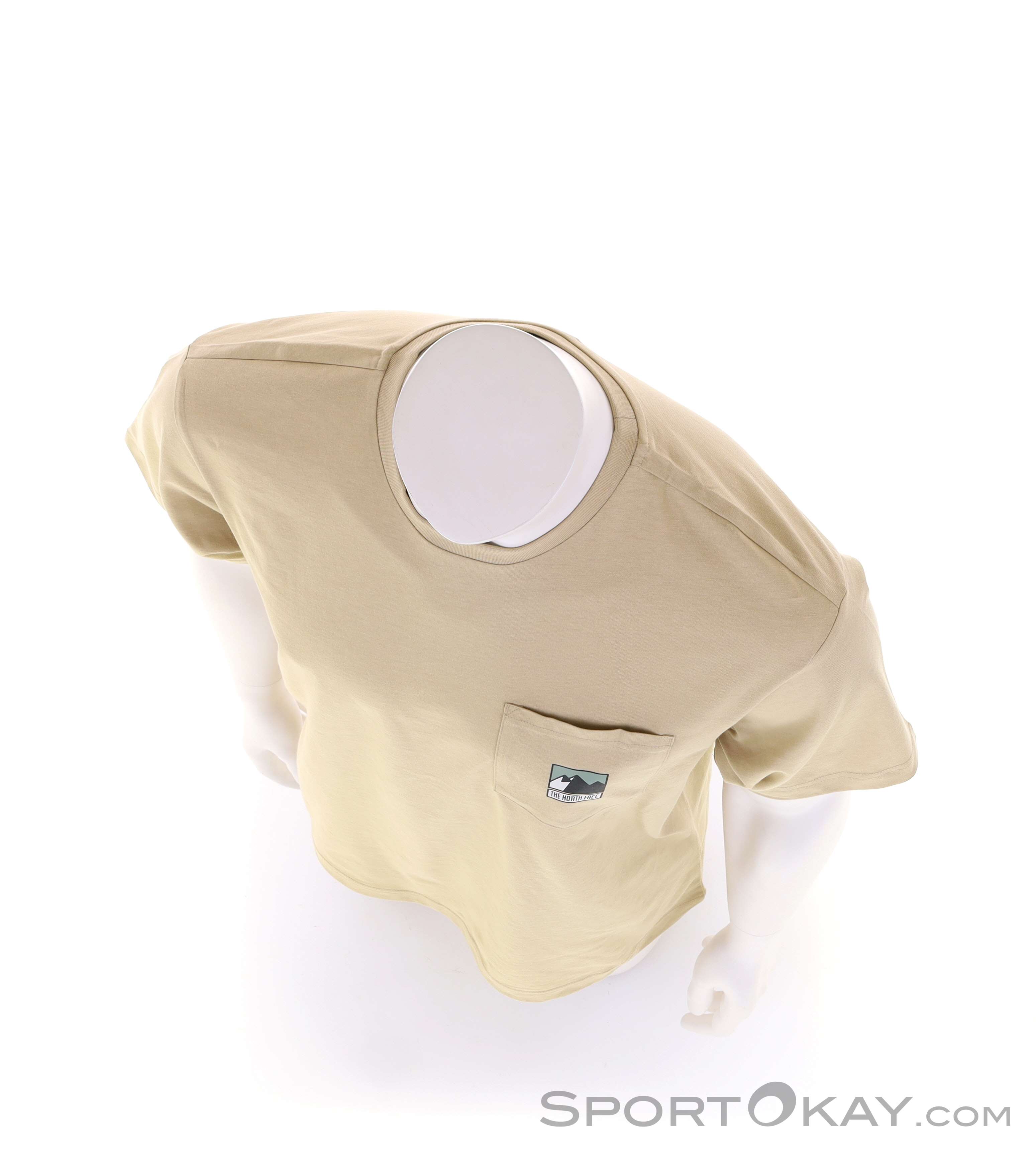 The North Face Mountain Logo Relaxed Pocket Herren T-Shirt - Shirts ...