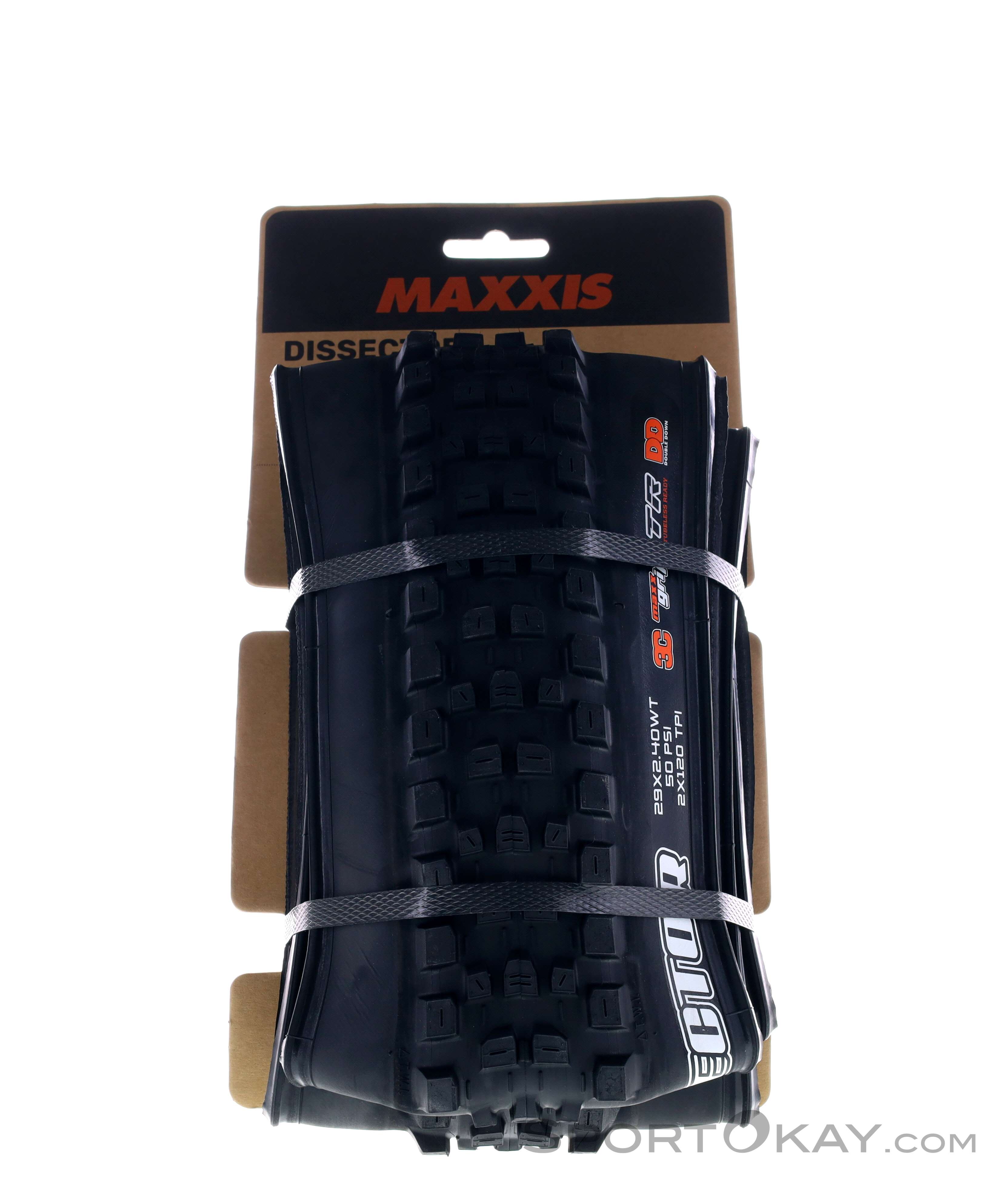 Maxxis Dissector WT DD TR 3C MaxxGrip 29x2,4" Tire - Tire & Tube - Components - Bike - All