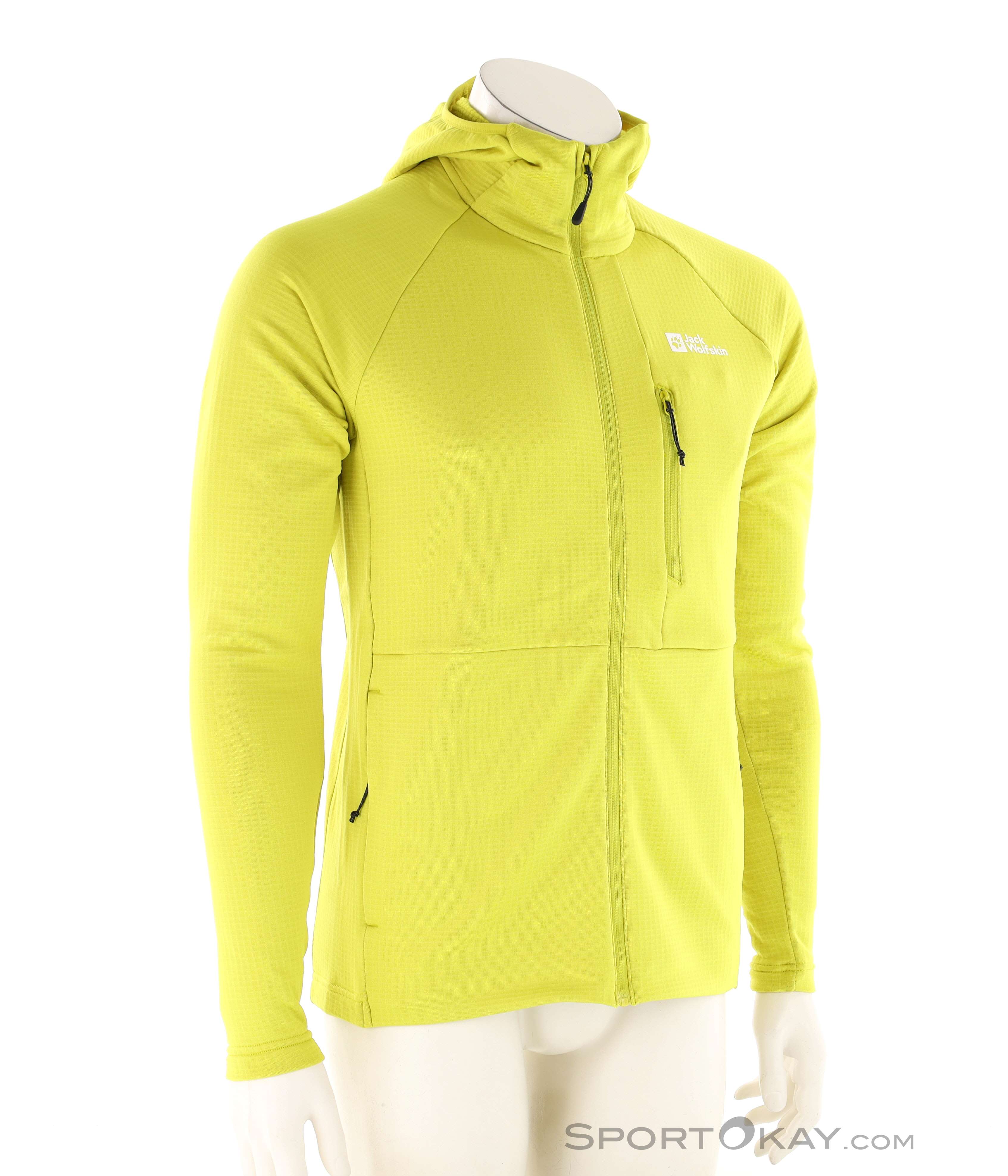 Jack Wolfskin Kolbenberg Hooded FZ Caballeros Chaqueta de fleece ...