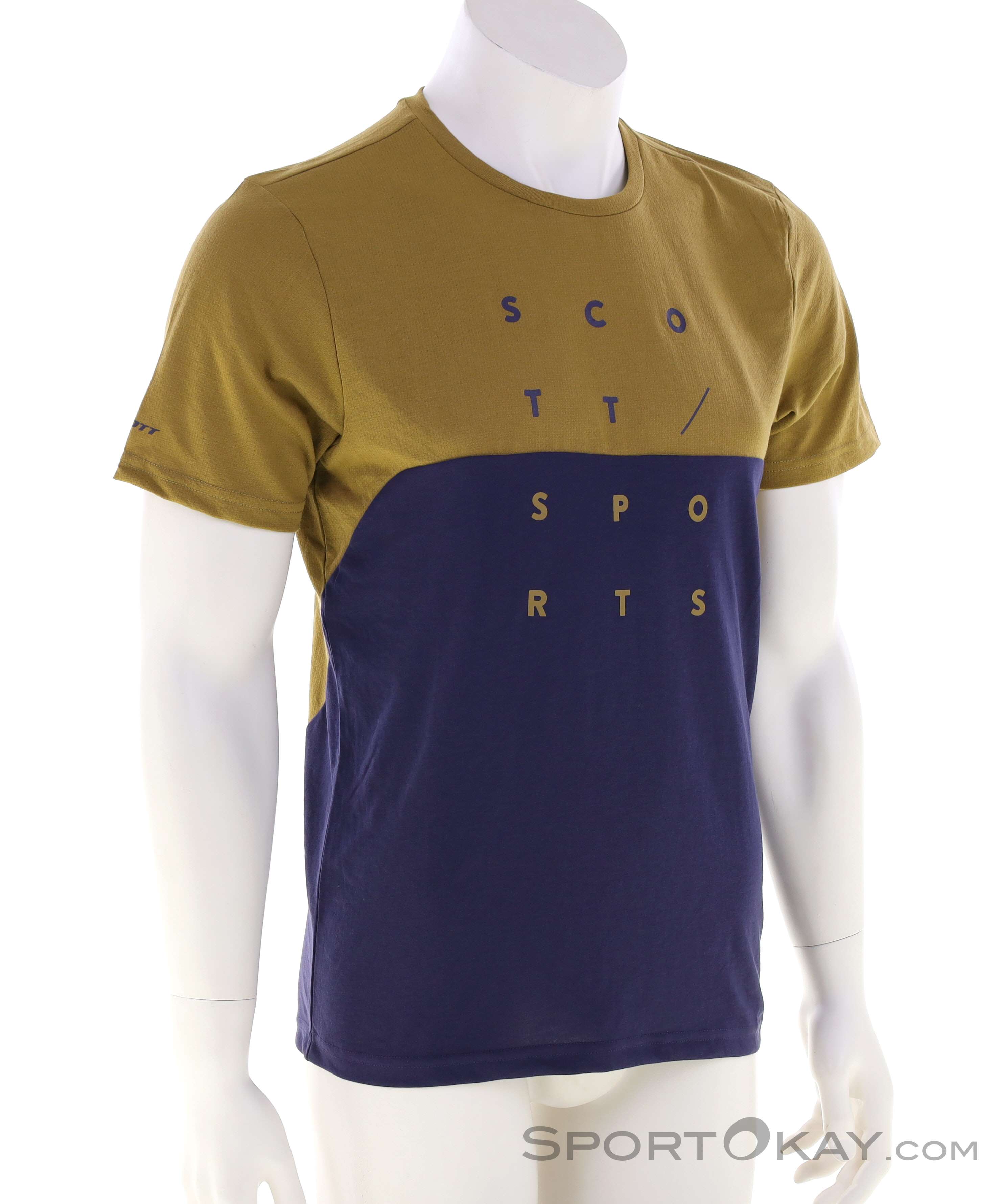 Scott SCOTT Trail Flow DRI S/S Mens Biking Shirt - Shirts & T-Shirts ...
