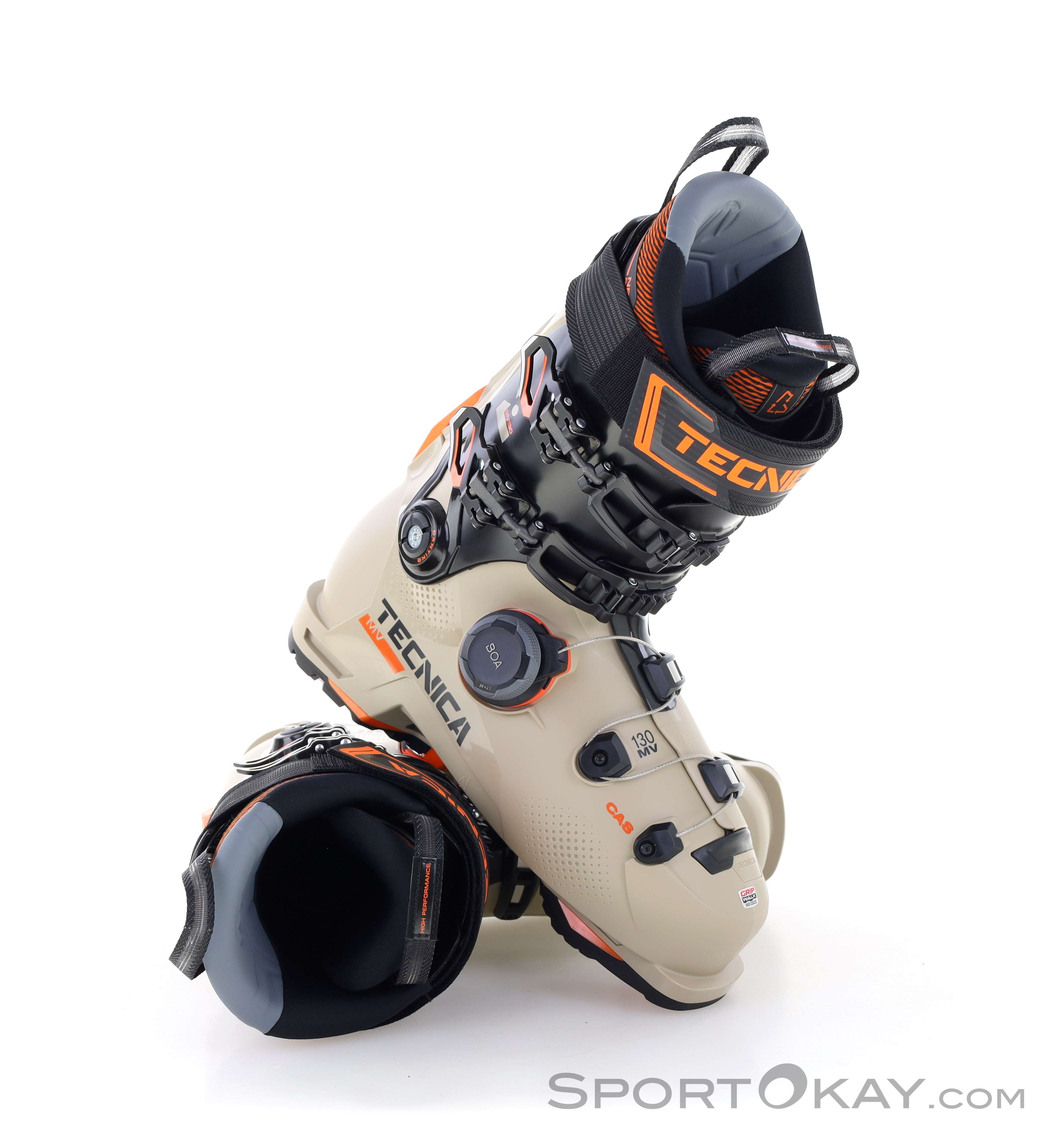 Tecnica Mach BOA MV 130 GW Mens Ski Boots - Alpine Ski Boots - Ski ...