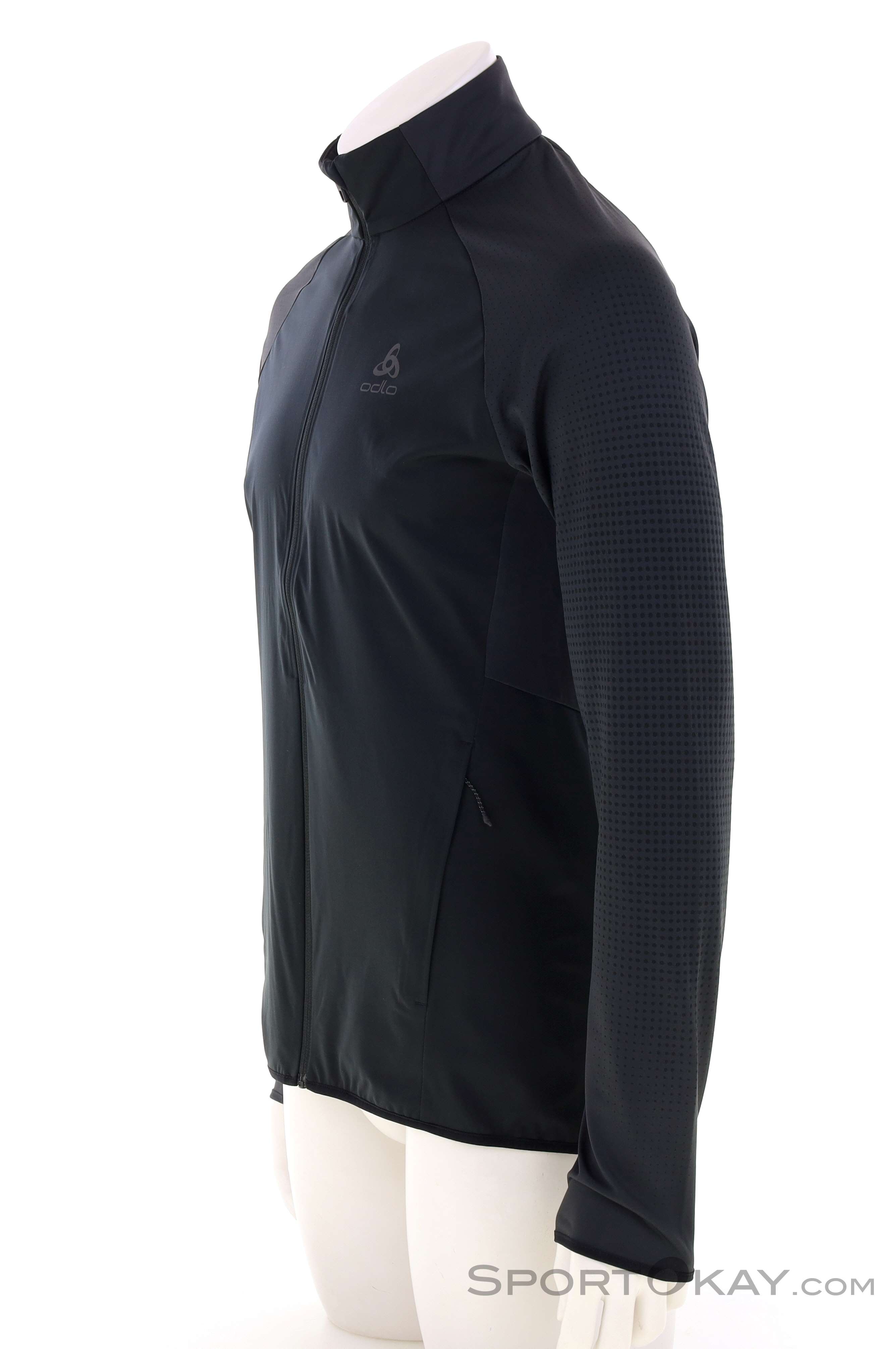 Odlo Zeroweight Warm Hybrid Mens Running Jacket - Sweaters - Outdoor ...