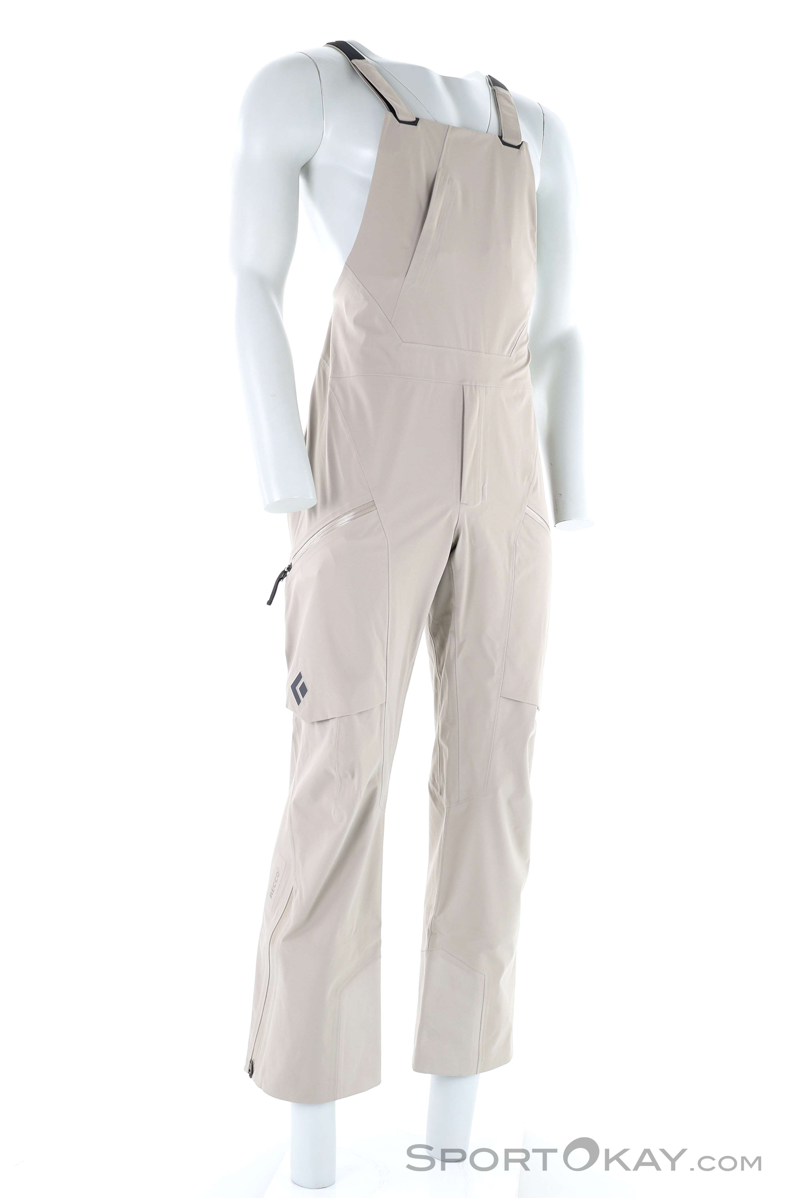 Black Diamond Factor Bibs Mens Ski Pants - Ski Pants - Ski Clothing ...