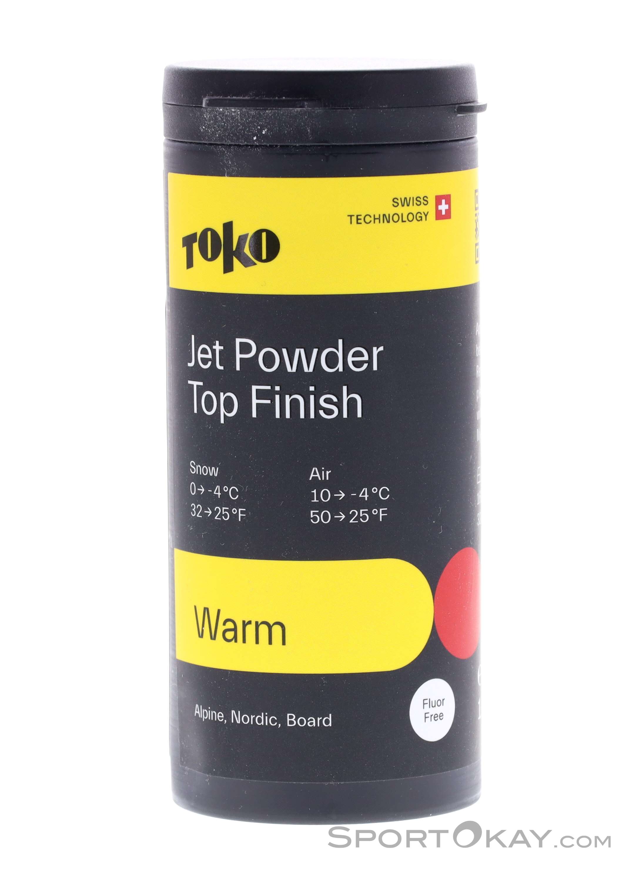 Toko Jet Powder Top Finish Warm Polvo de acabado - Cera - Conservación ...