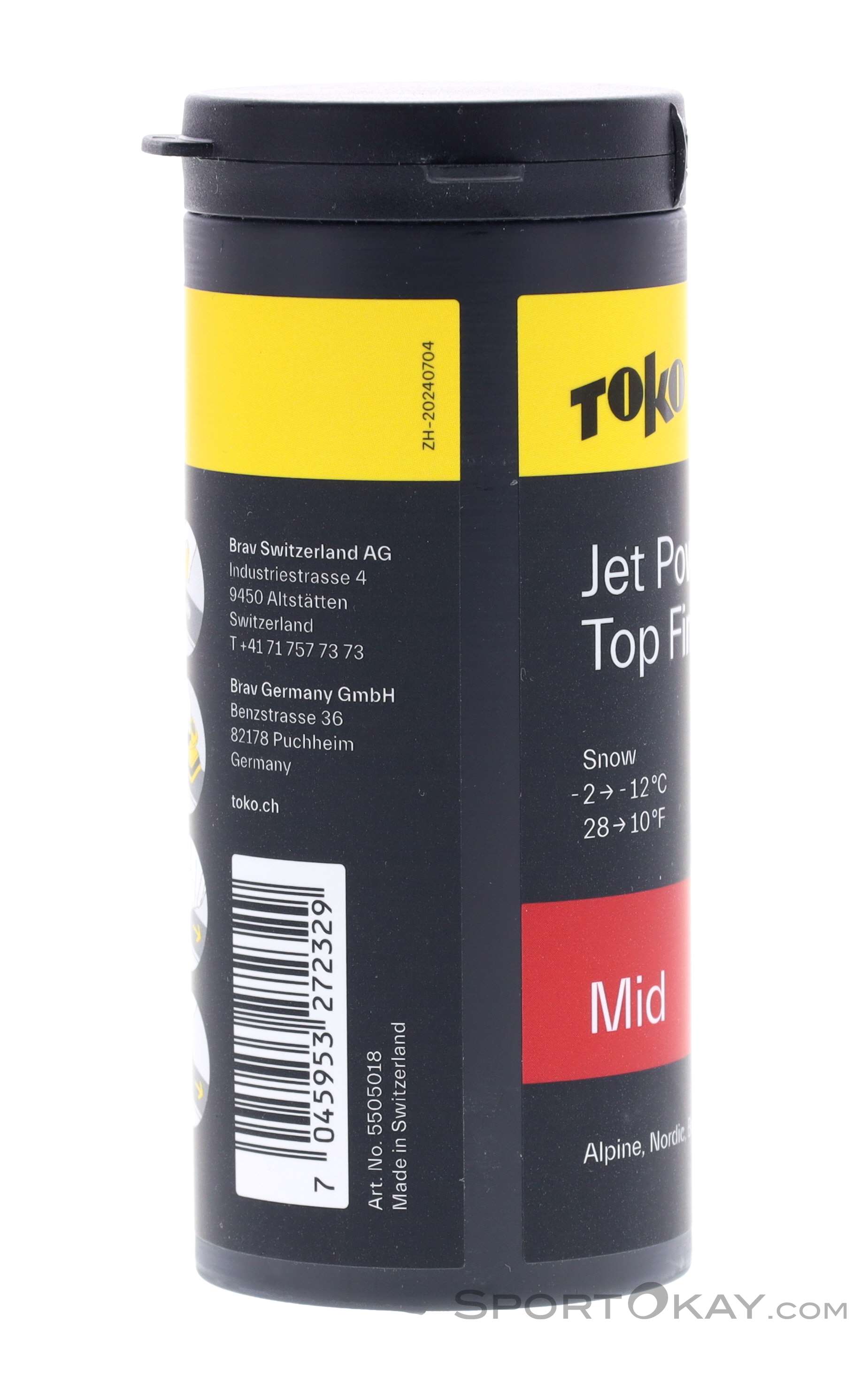 Toko Jet Powder Top Finish Mid Finish Pulver - Wachs - Skipflege - Ski ...