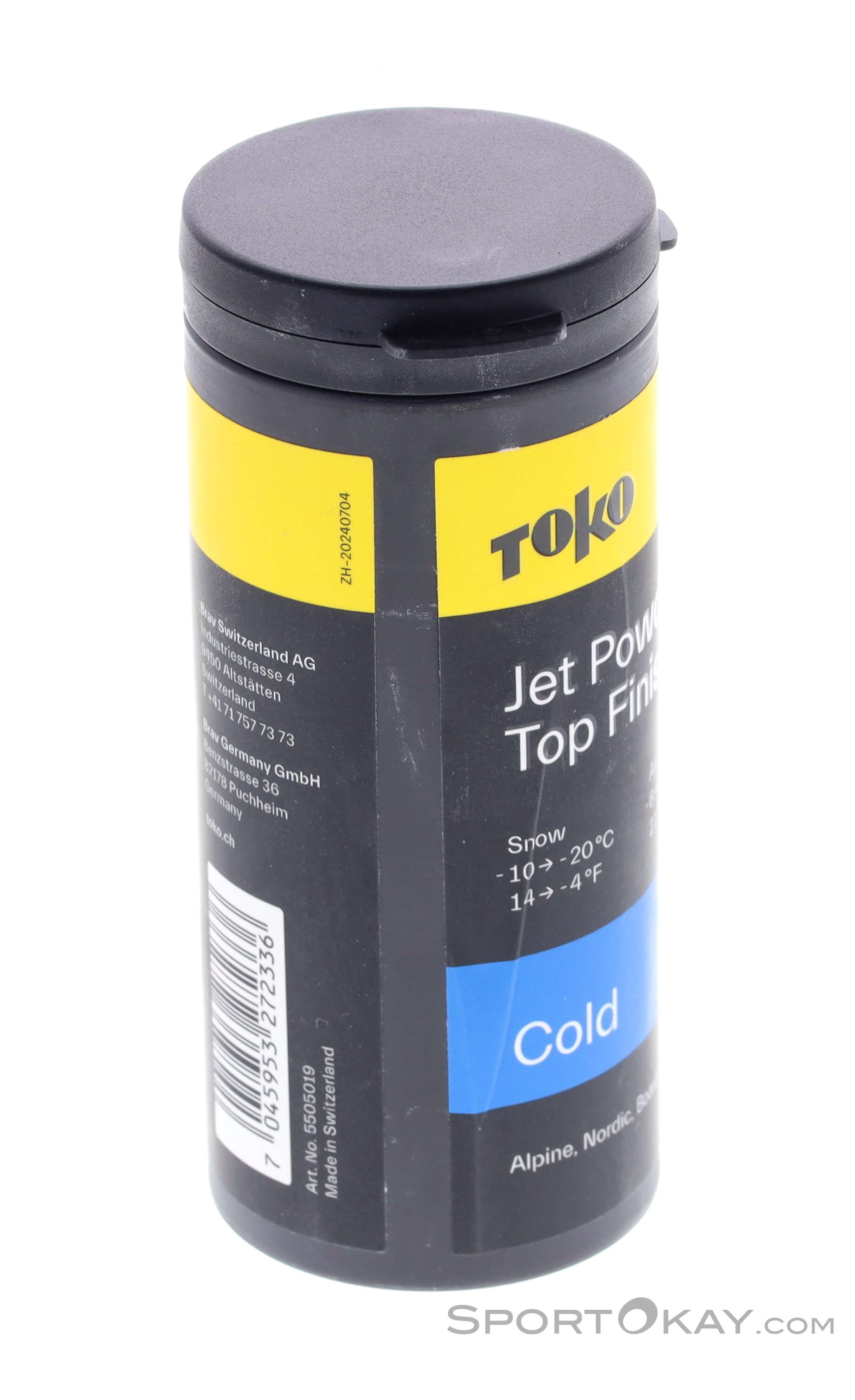 Toko Jet Powder Top Finish Cold Repair Powder - Wax - Ski Care