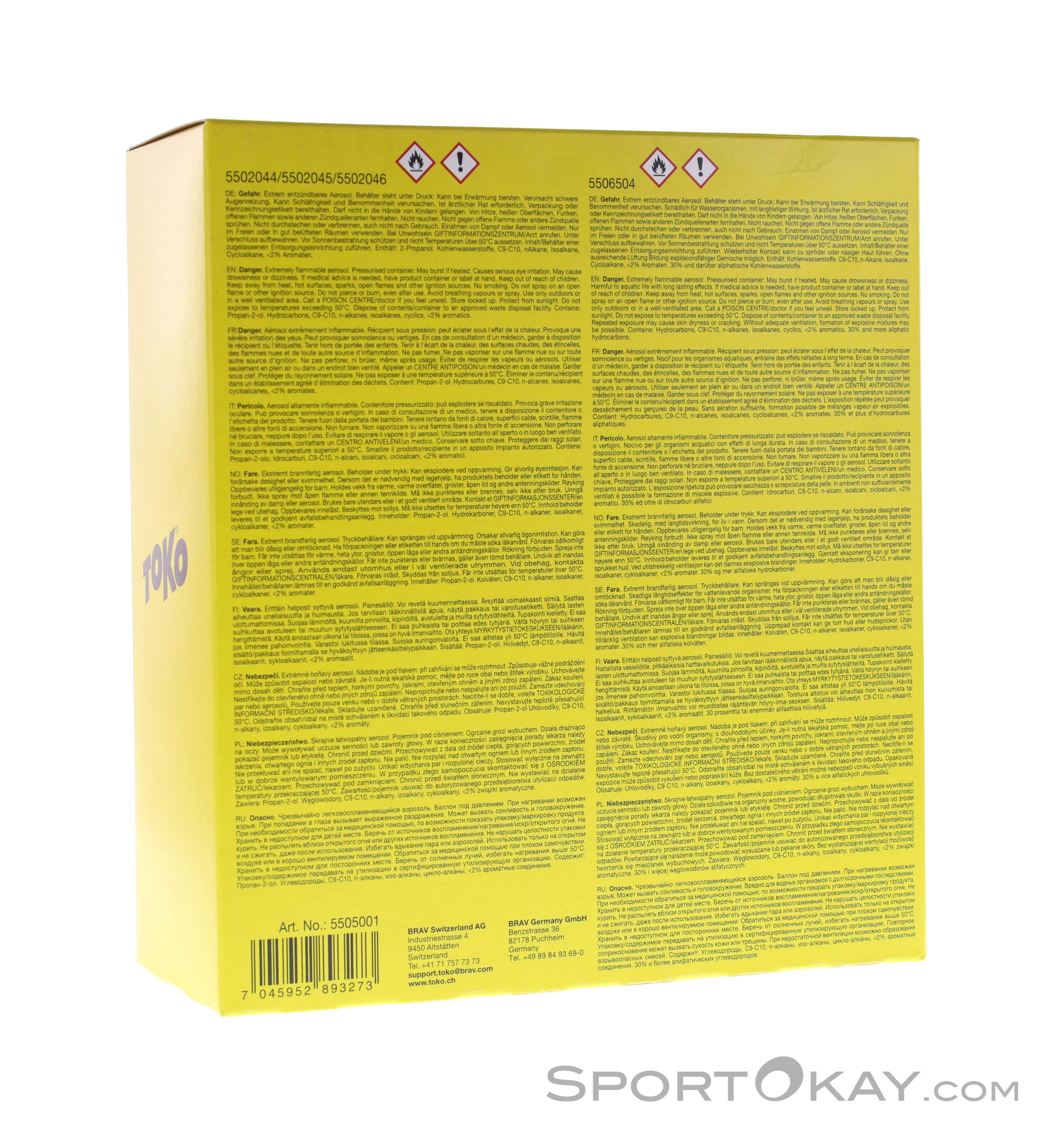 Toko Base Performance Gliding Kit Cera Set - Cera - Conservación de ski ...
