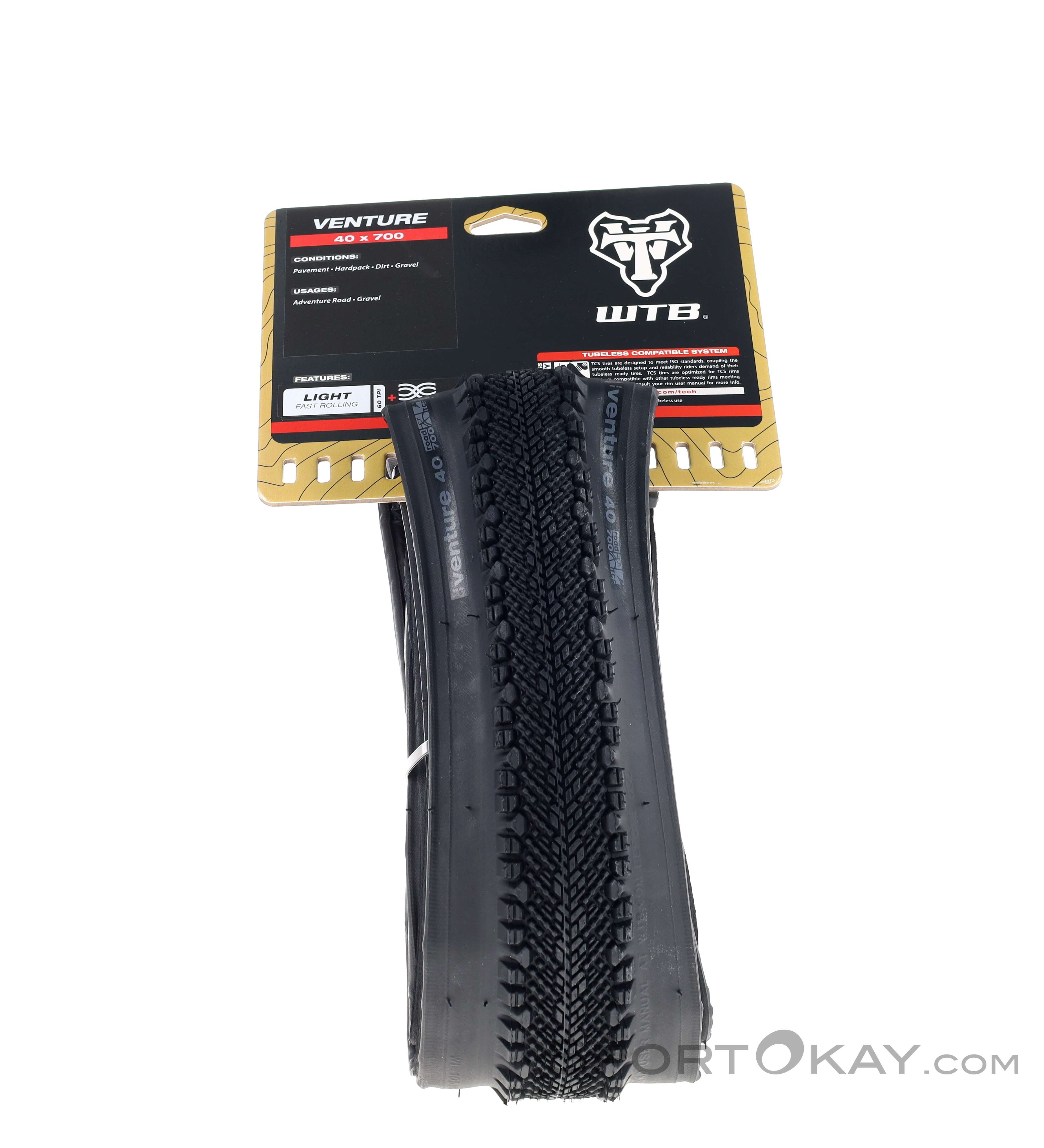 WTB Venture TCS 700x40c Tire - Tire & Tube - Components - Bike - All