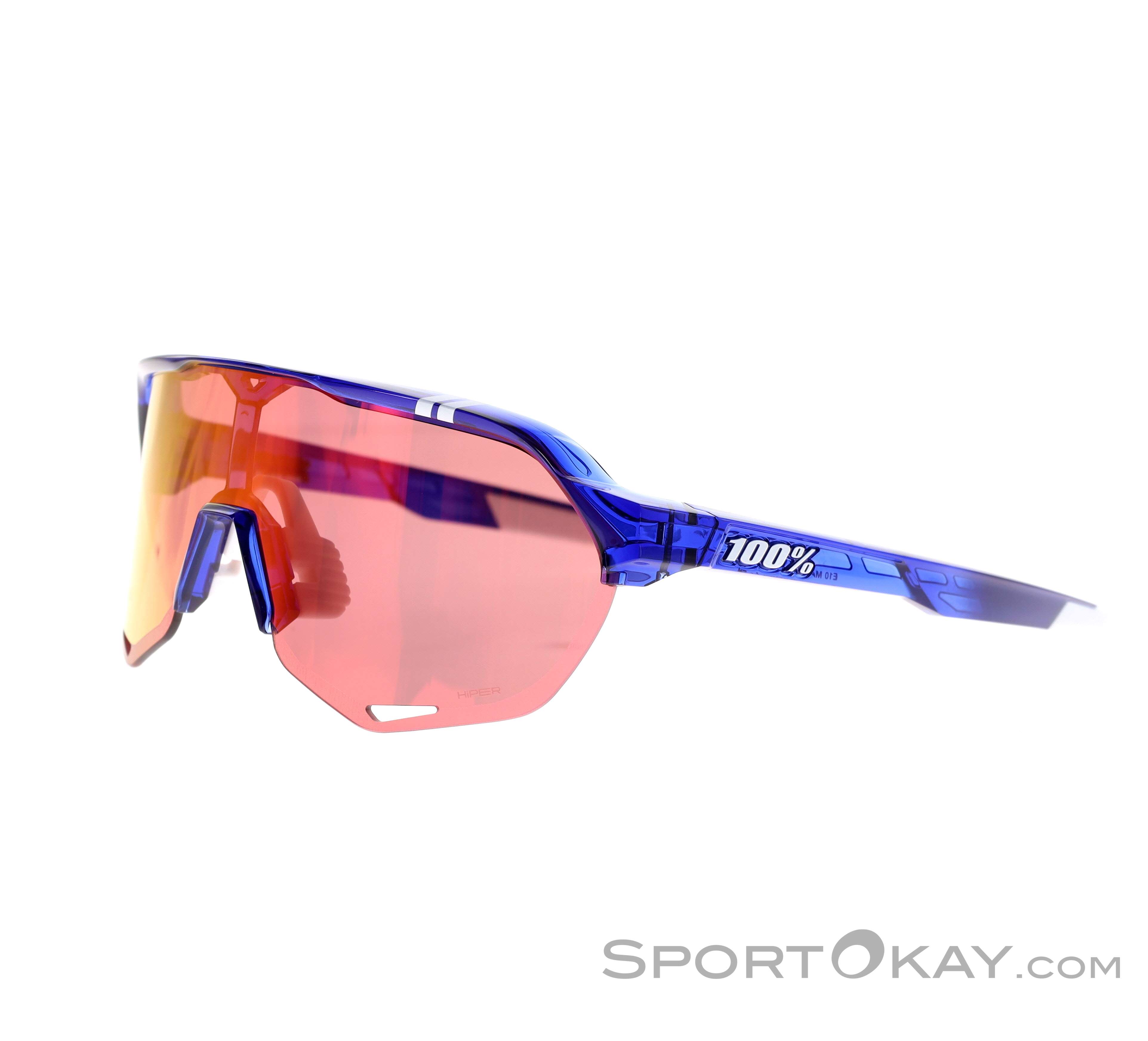 100% Trek Team Edition S2 HiPER Lens Sports Glasses - Sports Sunglasses ...