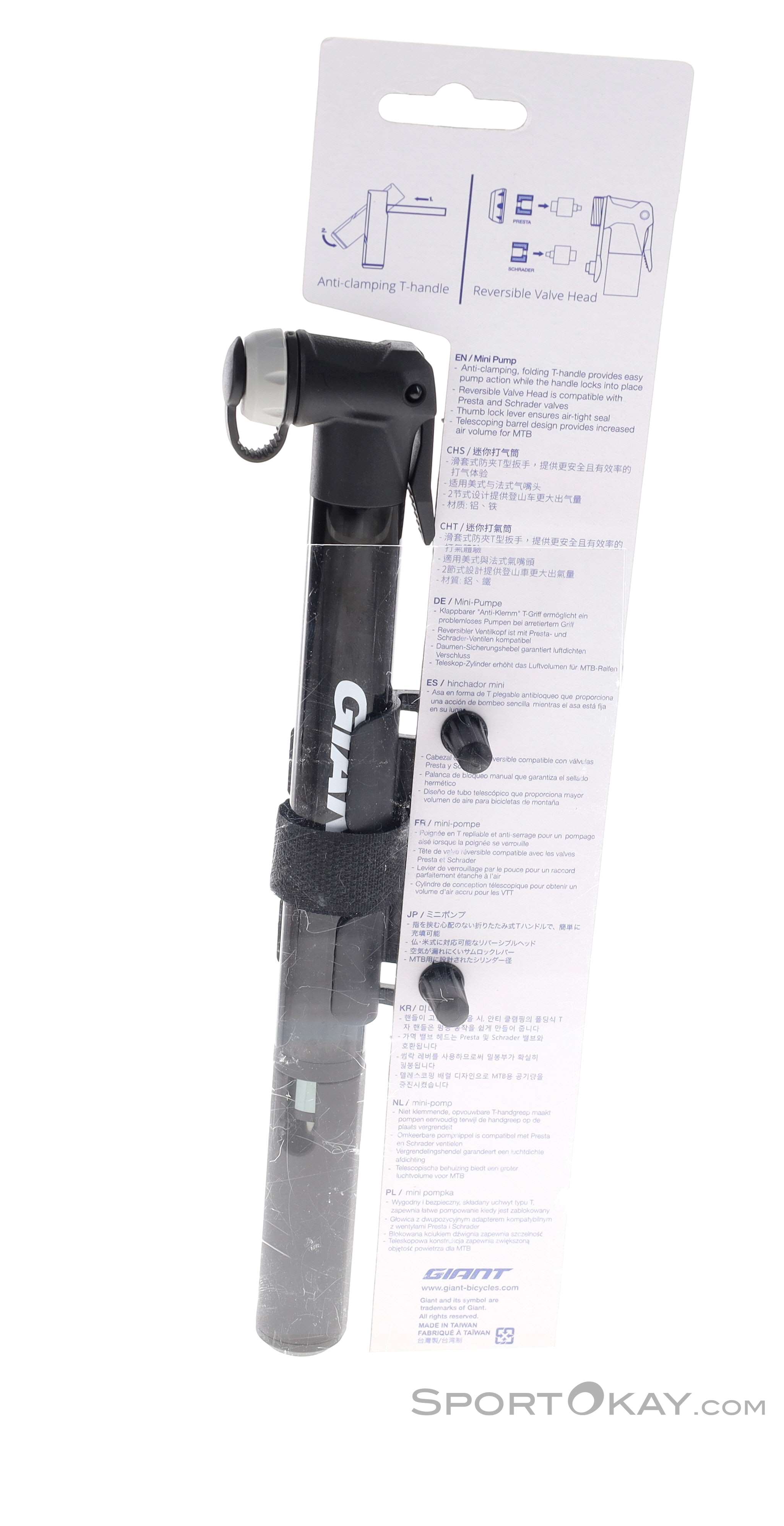 Giant Control Mini MTB Mini Pump - Pump - Accessory - Bike - All