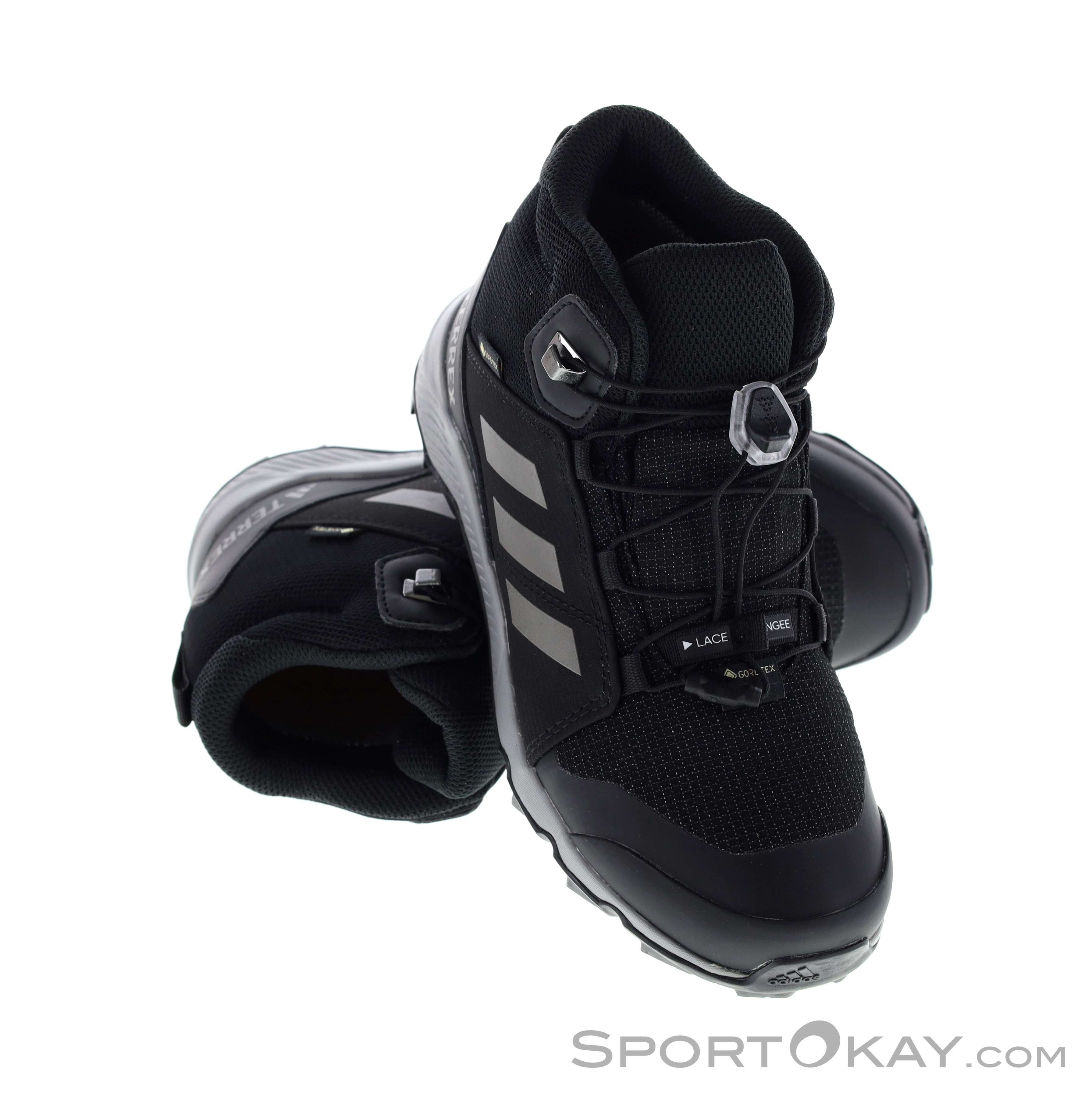 adidas Terrex Mid GTX Kids Hiking Boots Gore-Tex - Hiking Boots - Shoes ...