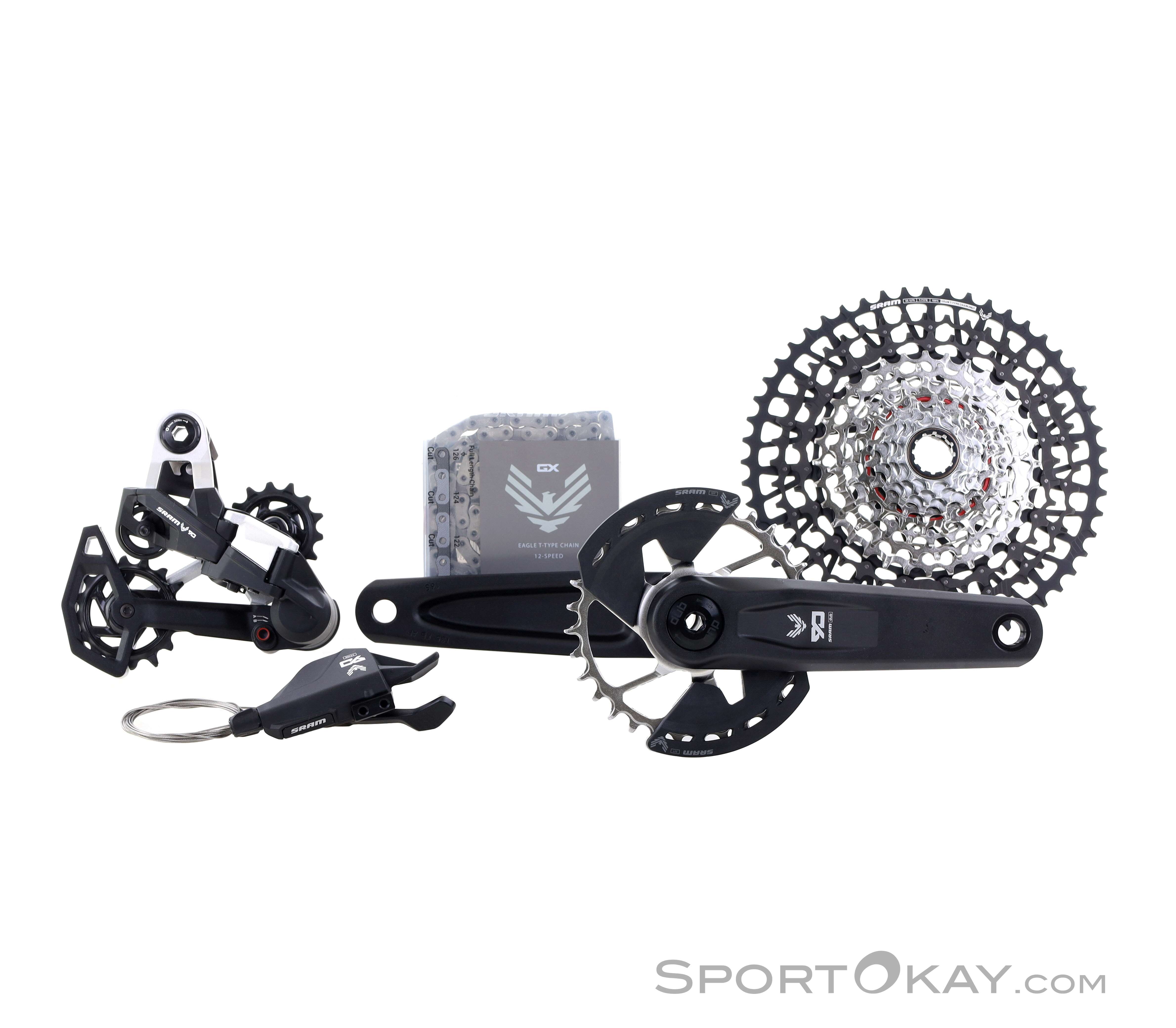 Sram Eagle 90 T-Type Schaltgruppenset - Schaltwerk & Umwerfer ...