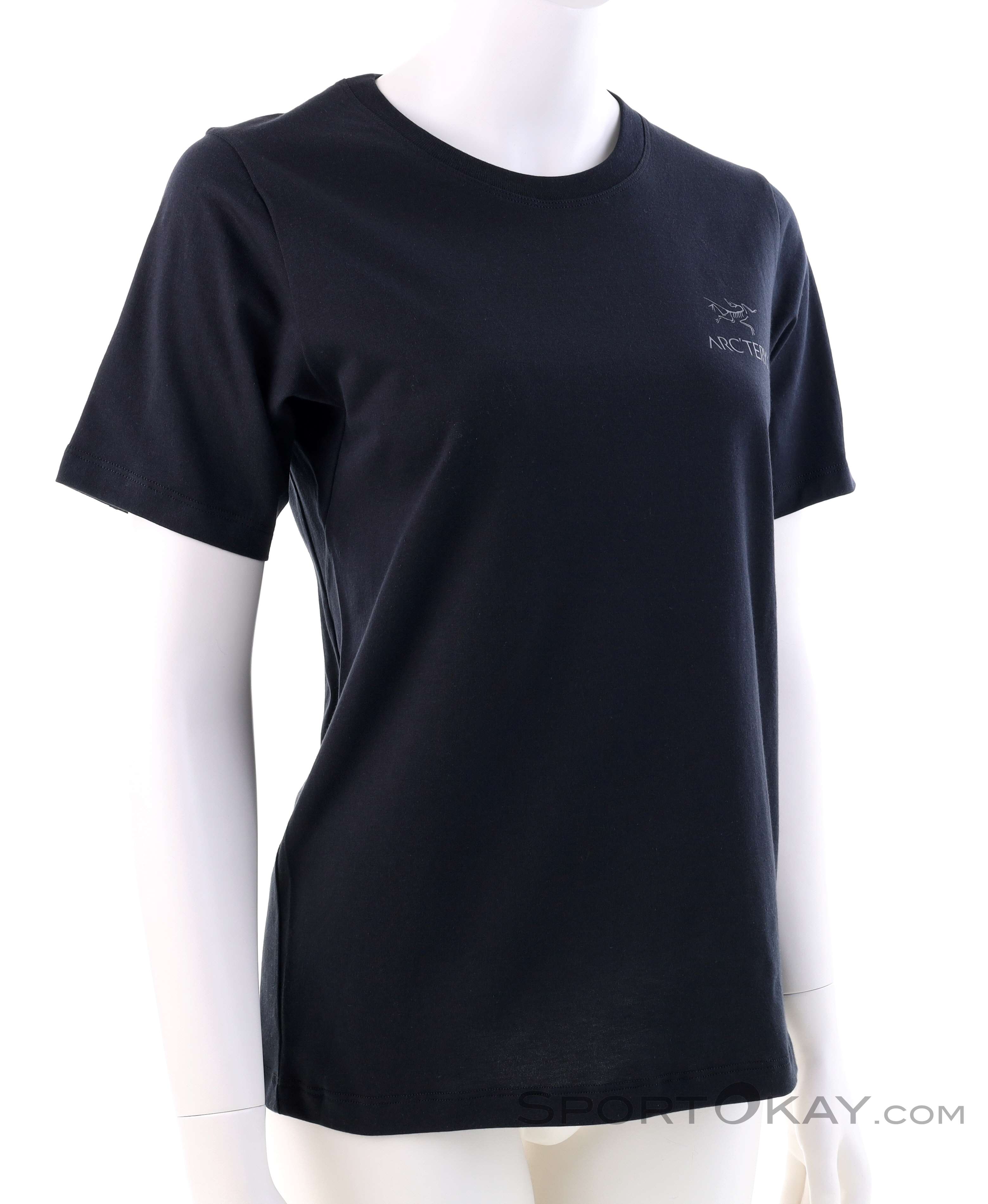 Arcteryx Kragg SL Cotton Emblem Crew Women T-Shirt - Shirts & T-Shirts ...