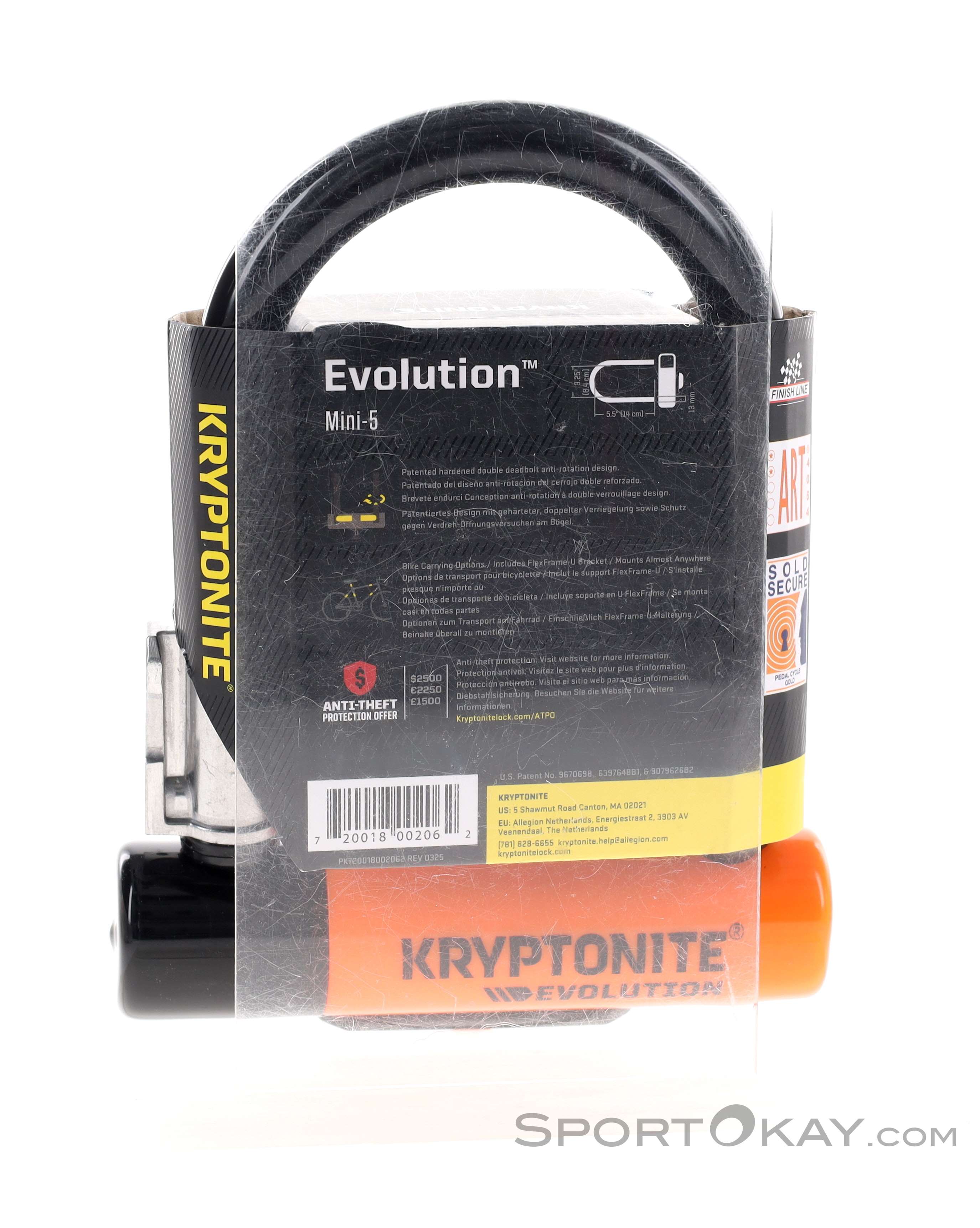 Kryptonite Evolution Mini-5 Fahrradschloss - Fahrradschloss - Zubehör ...