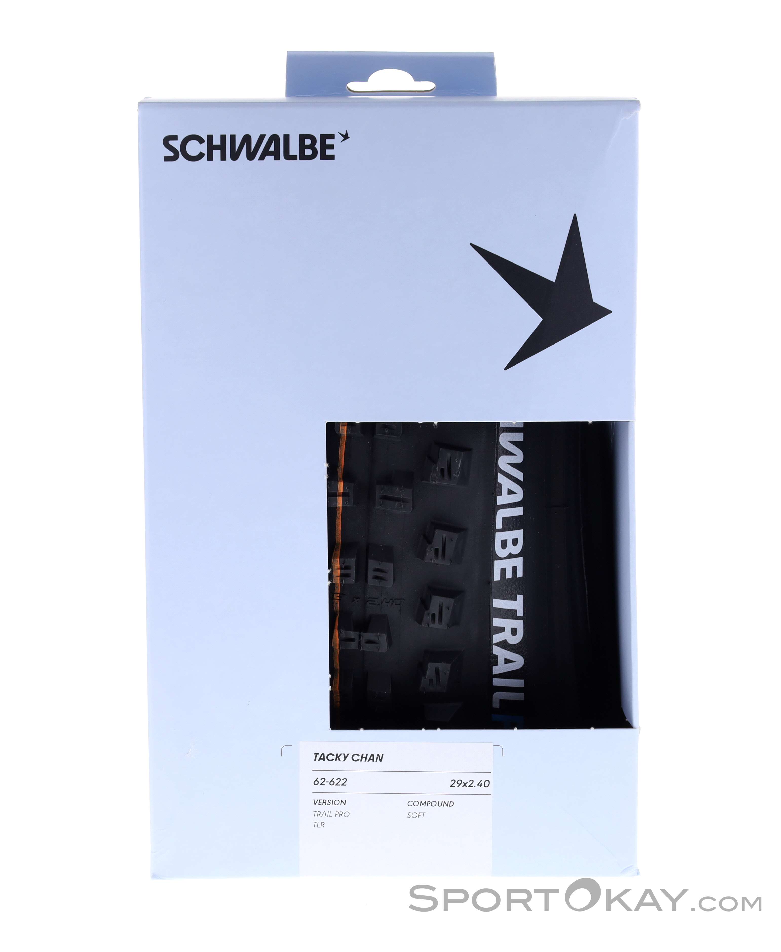 Schwalbe Tacky Chan TLR Trail Pro soft 29x2.4" Tire - Tire & Tube ...