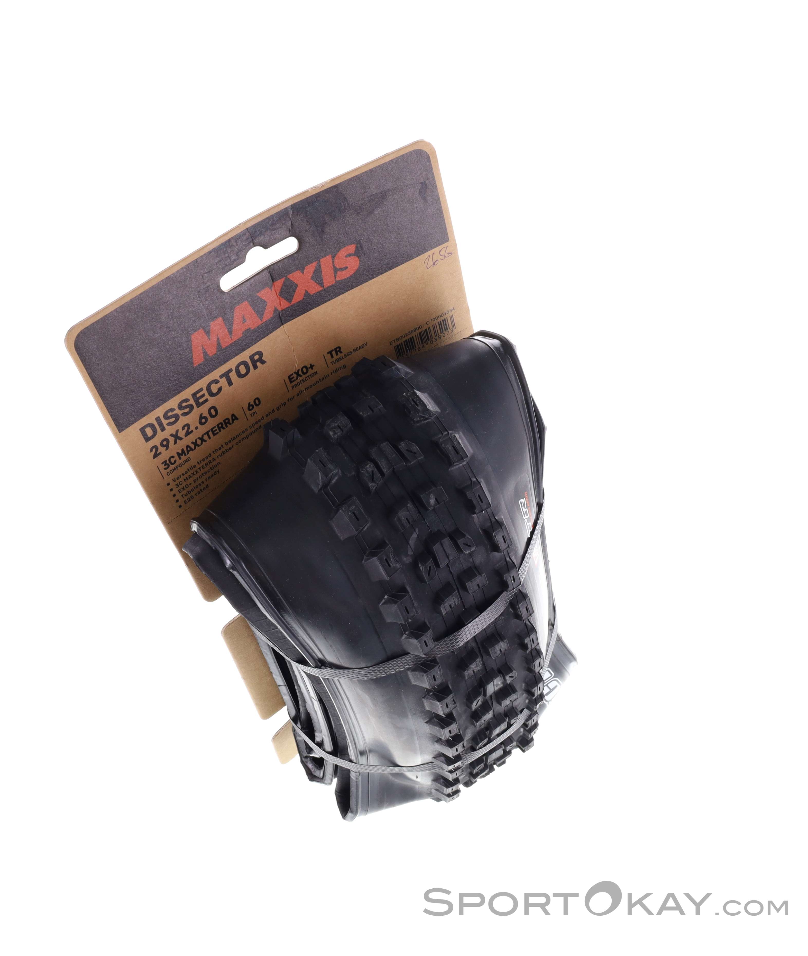 Maxxis Dissector 3c MaxxTerra TR EXO+ 29x2,60 WT Reifen - Reifen ...